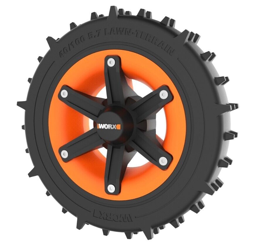 KIT Ruote chiodate WA0955 per robot rasaerba WORX (serie L) ideali per ...